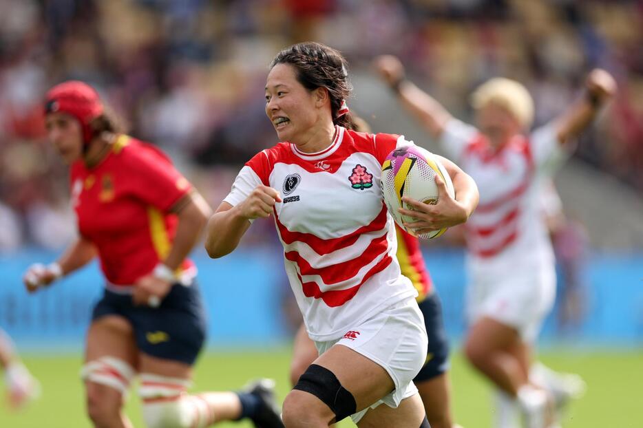 日本、スペインに勝つ ラグビー女子W杯 (共同通信) - Yahoo!ニュース