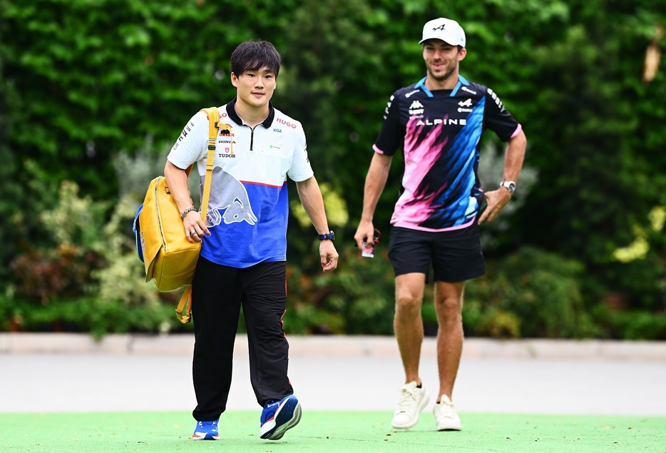 角田裕毅の来季F1生き残りに光明？！かつてコンビを組んでいたアルピーヌのガスリーがチームに「来季のチームメイトとして角田を獲得して欲しい」と異例の要望！ (RONSPO) - Yahoo!ニュース