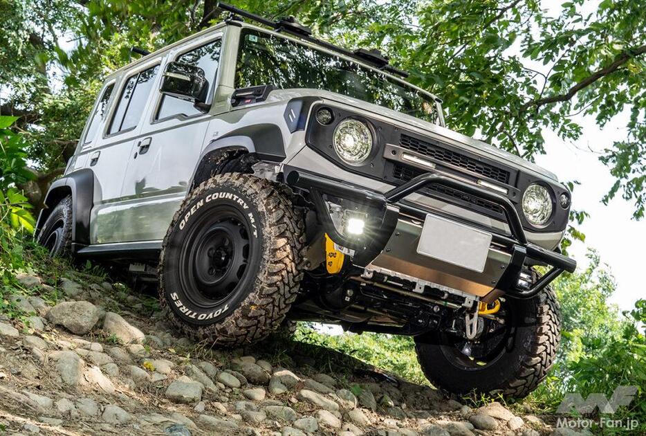 APIOの『ジムニーノマド』は林道でも街中でも格好いい!! だから運転するのが楽しくなる (MotorFan) - Yahoo!ニュース