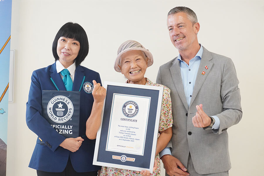 万博おばあちゃん「前向きになった」…2025年の万博で感じた人との繋がり「違う世界を見ている」 (Lmaga.jp) - Yahoo!ニュース