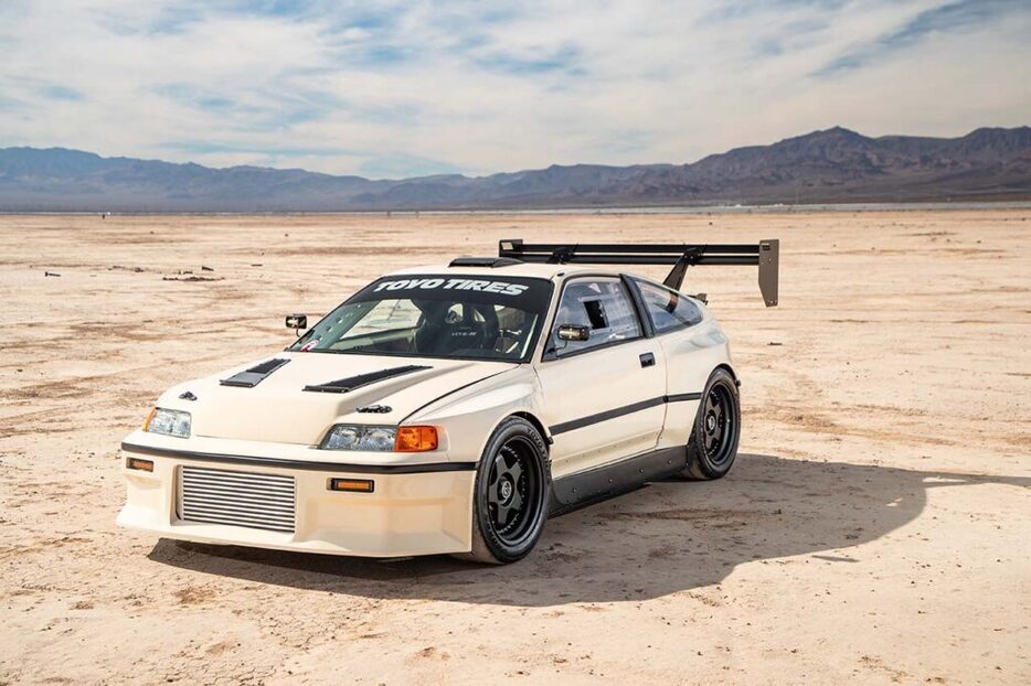 「世界を震撼させた合法1000馬力CR-X」V6ツインターボ+4WDで走り抜ける！ (MotorFan) - Yahoo!ニュース