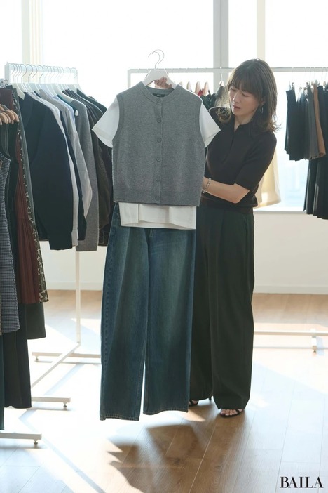 【ユニクロ達人・伊藤真知さんのイチ推し】発売日に即買いすべき新作ニットベスト (＠BAILA) - Yahoo!ニュース