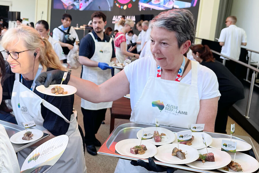 万博オーストラリア館で「ラム焼きそば」無料配布、2日間限定…スケジュールは？ (Lmaga.jp) - Yahoo!ニュース