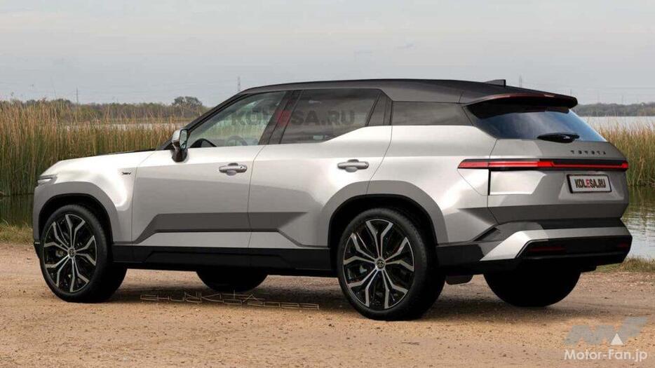 トヨタからフル電動ランドクルーザー『Se』ついに登場!? 最大サイズの3列SUV、550ps＆航続650kmを実現、800万円超で2026年秋デビューか!? (MotorFan ...