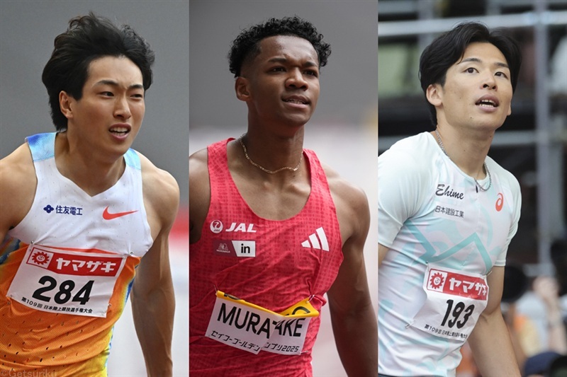 110mH予選は村竹ラシッド5組7レーンで王者ホロウェイと激突！泉谷駿介は1組、野本周成は3組に登場／東京世界陸上 (月刊陸上競技) - Yahoo!ニュース