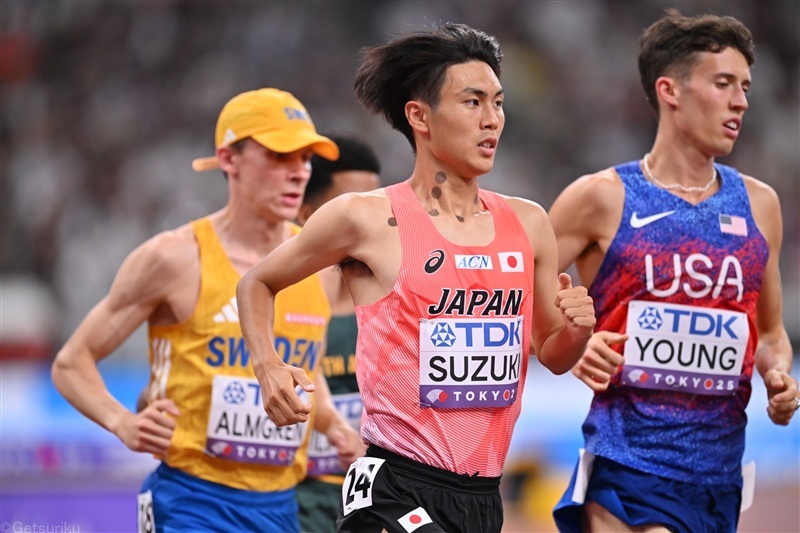 10000m初代表の鈴木芽吹は20位「歓声浴びて幸せでした」／東京世界陸上 (月刊陸上競技) - Yahoo!ニュース