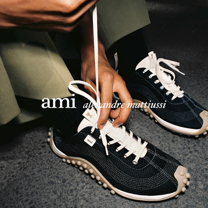 「アミ パリス」が新作スニーカー“ミラージュ”を発表 丸みを帯びたスパイク調のラバーソールが特徴 (WWDJAPAN.com) - Yahoo!ニュース