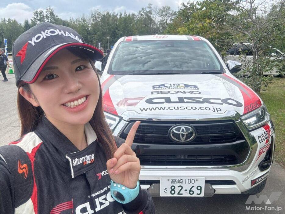 XCRスプリントカップ北海道も優勝♪ スタッフ＆応援してくださった皆様に大感謝！【梅本まどかのラリー日記019】 (MotorFan) - Yahoo!ニュース