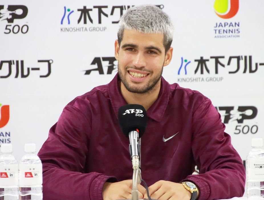 王者アルカラス 有明コートを絶賛「完璧」「どんなボールでも打てる」 ジャパンOP4強入り＜男子テニス＞ (tennis365.net) - Yahoo!ニュース