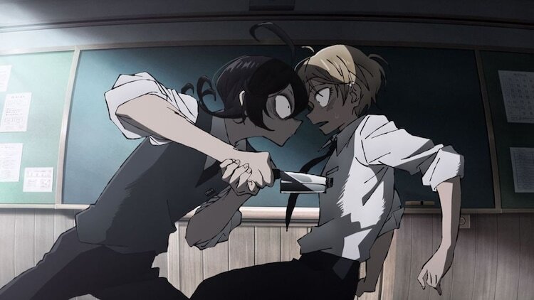 アニメ「SANDA」第1話場面カット公開、三田が命を狙われる理由は (コミックナタリー) - Yahoo!ニュース