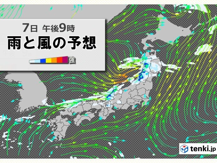 明日7日は北海道や東北、北陸で警報級の大雨の恐れ 関東から九州は厳しい残暑に警戒 (tenki.jp) - Yahoo!ニュース