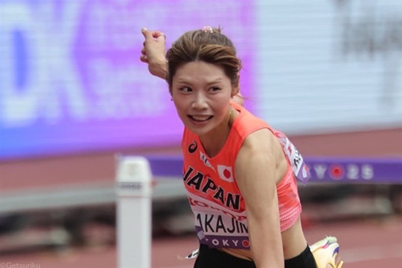 100mH中島ひとみ「日本を背負うというのは重い」初の大舞台で堂々準決勝へ！「まずは楽しみたい」／東京世界陸上 (月刊陸上競技) - Yahoo!ニュース