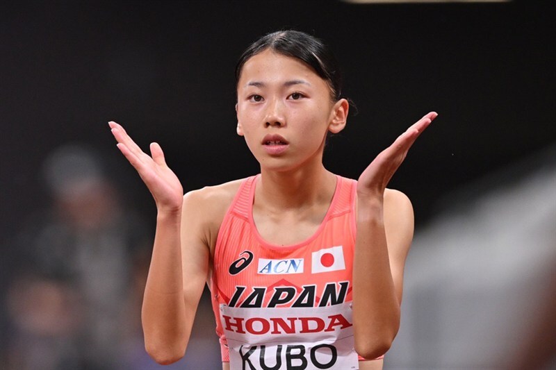 「もっと強い久保凛を見せたい」17歳で800m初出場 涙の悔しさ胸に成長誓う／東京世界陸上 (月刊陸上競技) - Yahoo!ニュース