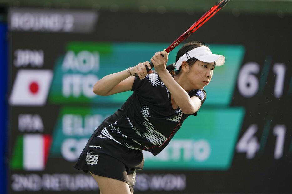 女子テニス、伊藤あおいが8強 ジャパン・オープン 共同通信 Yahoo ニュース