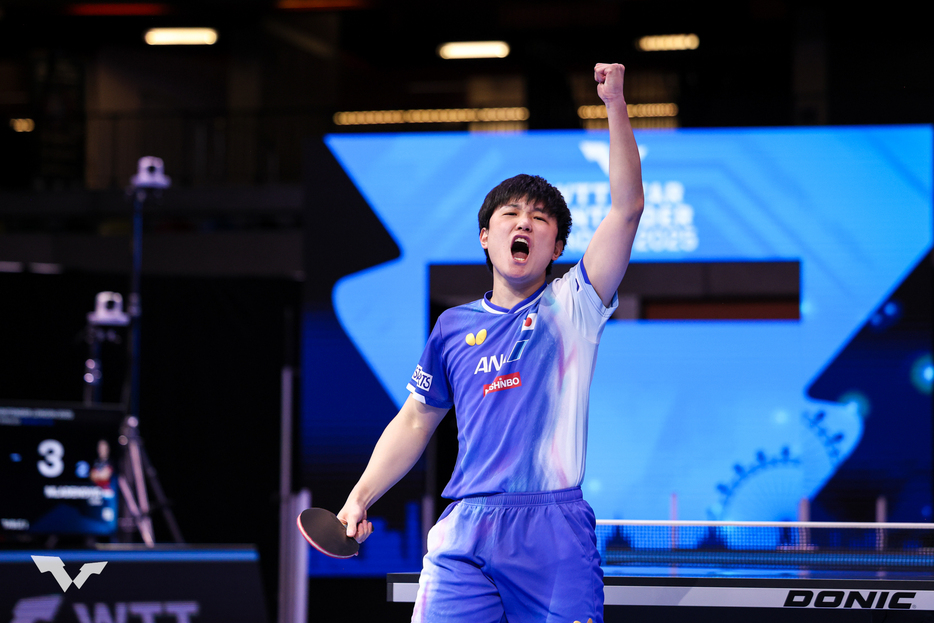 張本智和 東京五輪4位の林昀儒を破る！今季4勝目に王手【卓球 WTTロンドン】 (テレ東スポーツ) - Yahoo!ニュース