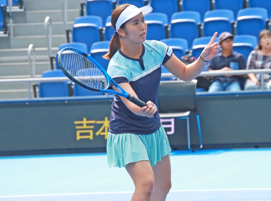 吉本菜月 V候補破る番狂わせで8強、全日本選手権女子【結果一覧】＜テニス＞ (tennis365.net) - Yahoo!ニュース
