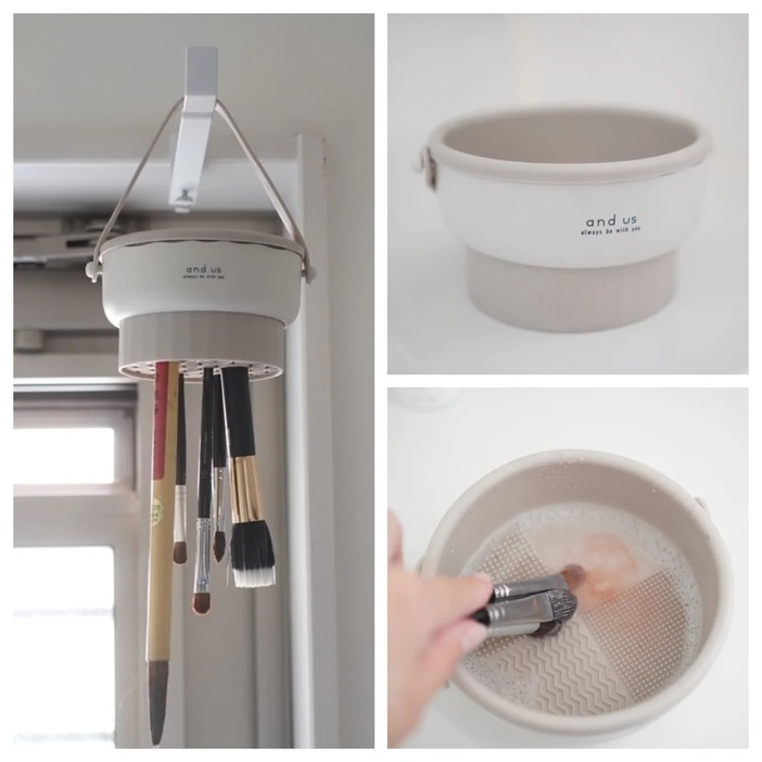 3COINSの「メイクブラシクリーナー」がラク！子どもの習字筆を乾かすのにも便利です【本日のお気に入り】 (kufura) - Yahoo!ニュース