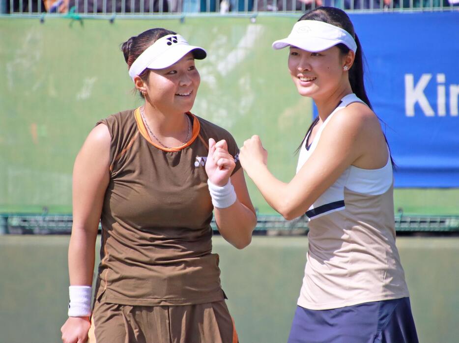 齋藤咲良/川口夏実ペア 若手日本勢対決制しジャパンOP初戦突破＜女子テニス＞ (tennis365.net) - Yahoo!ニュース