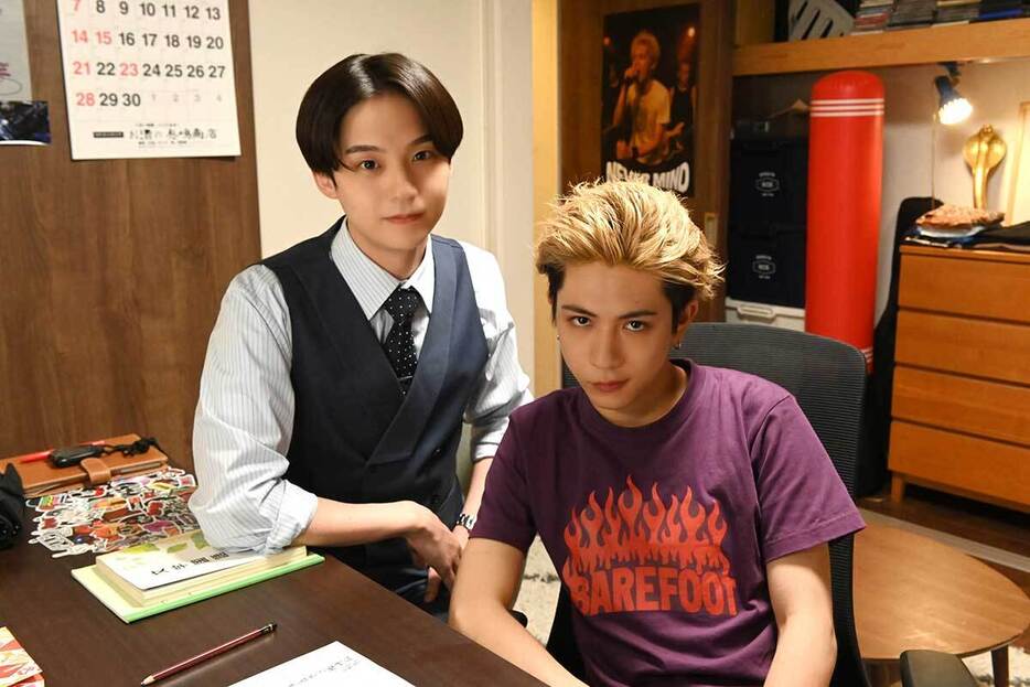 沢村玲＆田中洸希がW主演『家庭教師の岸騎士です。』放送決定 BL風味のキラキラ王子様コメディー (ENCOUNT) - Yahoo!ニュース