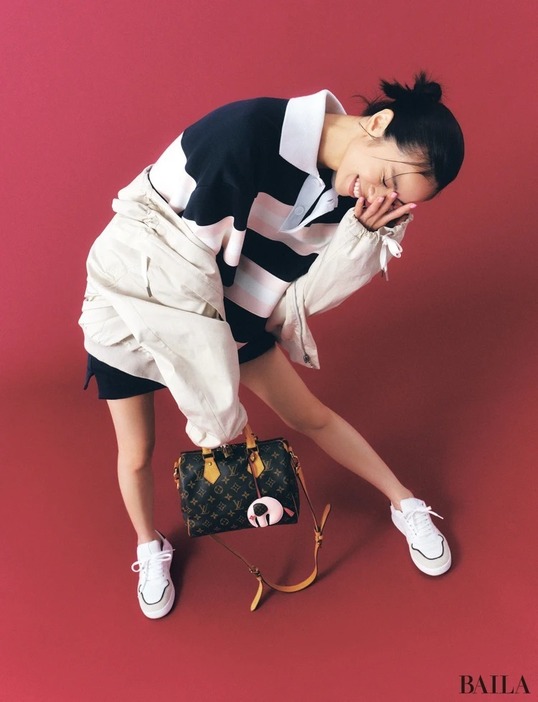 【ルイ・ヴィトン】ベーシックを愛する佐藤晴美がリアルバイしたバッグ「スピーディ」 (＠BAILA) - Yahoo!ニュース