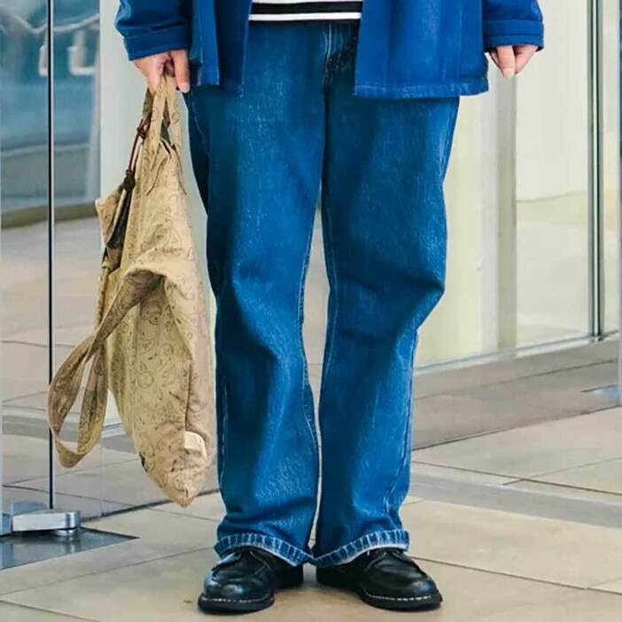 太すぎず、細すぎず。「リーバイス」のデニムをちょどいいサイジングで纏った5人の大人たち (OCEANS) - Yahoo!ニュース