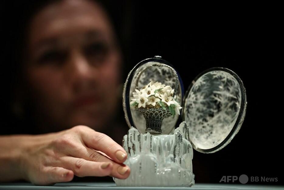 ファベルジェの「ウィンターエッグ」 過去最高47億円で落札 (AFP＝時事) - Yahoo!ニュース