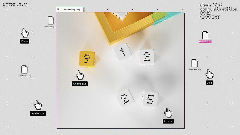 Nothing、「Phone (3a) Community Edition」を9日発表 ユーザー共創の特別モデル (ケータイ Watch ...