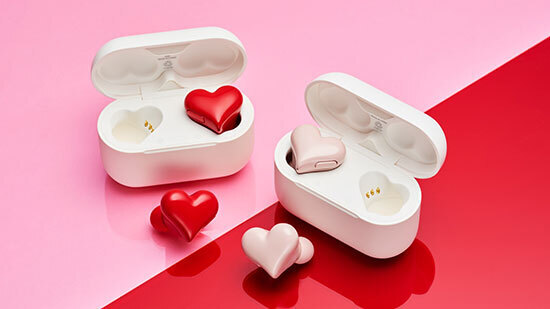 ハート型のワイヤレスイヤホンがPRO仕様に！汐れいらさんともタイアップ！SNSキャンペーン参加で新製品が当たる！ (BCN) - Yahoo!ニュース