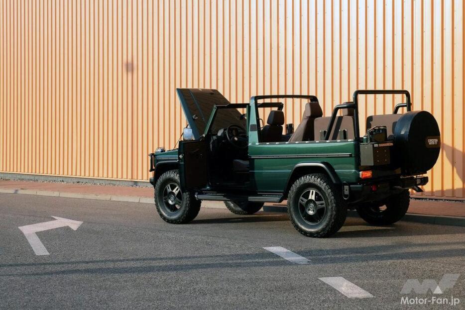 メルセデス・ベンツ「Gクラス」4シーターカブリオレが3580万円!? 1970年代のクラシックモデルをフルカスタム！ (MotorFan) - Yahoo!ニュース