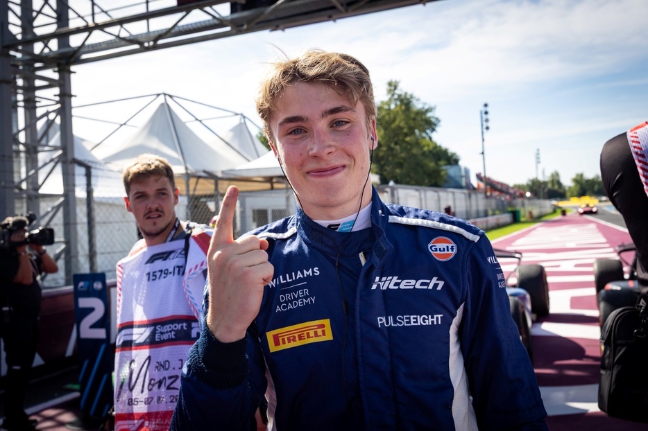 ウイリアムズF1育成のルーク・ブラウニング、スーパーフォーミュラ鈴鹿合同／ルーキーテスト参加決定。FIA F2ウイナーがSF初ドライブへ (オートスポーツweb) - Yahoo!ニュース