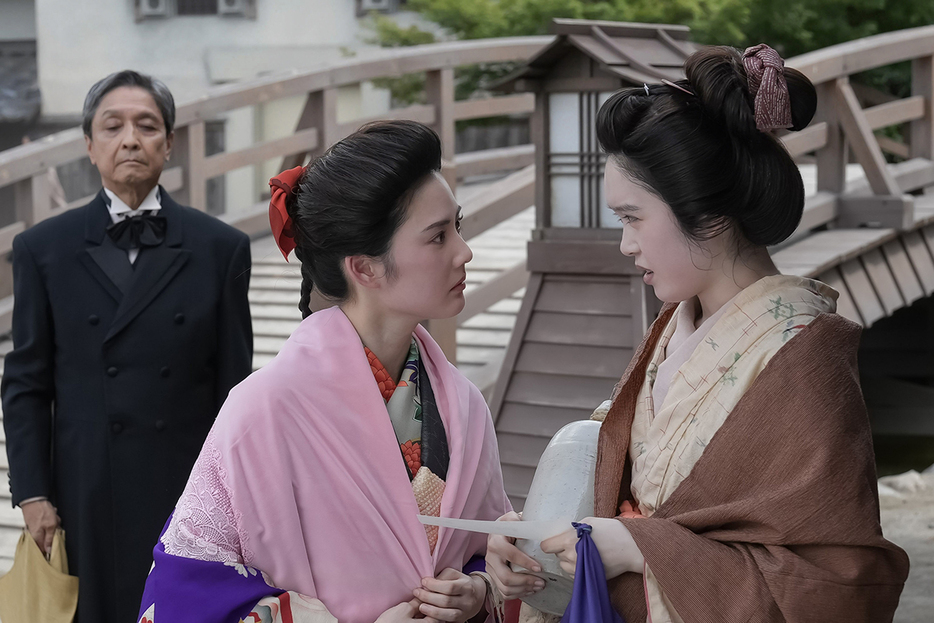 【ばけばけ】リヨ、再会したトキに怒る 三味線上達も…慌てた錦織にも注目 (ENCOUNT) - Yahoo!ニュース