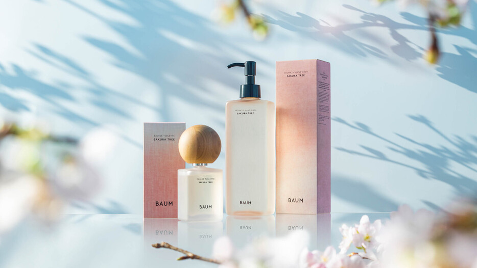 バウム初の“桜の香り”が数量限定で登場 オードトワレとハンドウォッシュ (FASHIONSNAP) - Yahoo!ニュース
